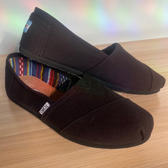 Toms | Shoes | Bogo Toms Classic Black On Black Canvas | Poshmark
